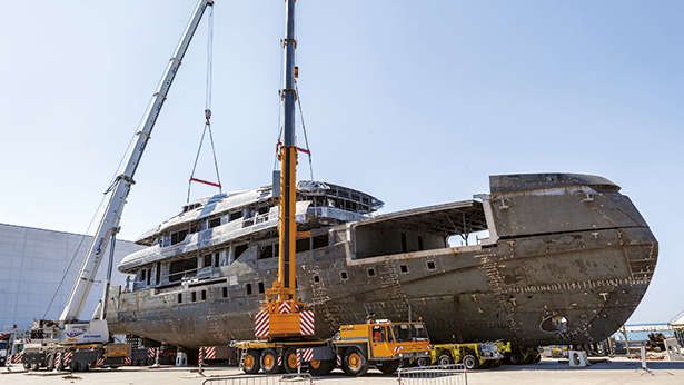 Following the build of ISA’s first fully custom built superyacht
